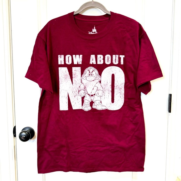 Disney | Shirts | Disney Parks Seven Dwarfs Grumpy No Shirt | Poshmark